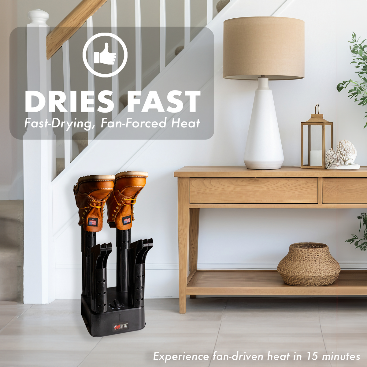 Efficient Boot Warmer & Dryer | Multi Boot Dryer with Fan – JobSite Brand