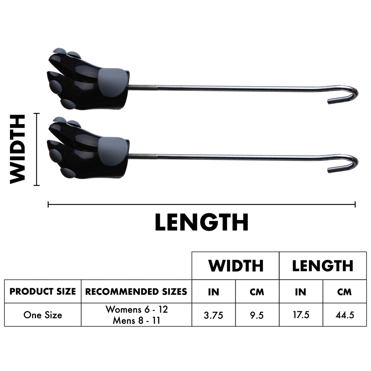 FootMatters Premium Boot Stretcher - Stretcher for Men & Women with Ti ...